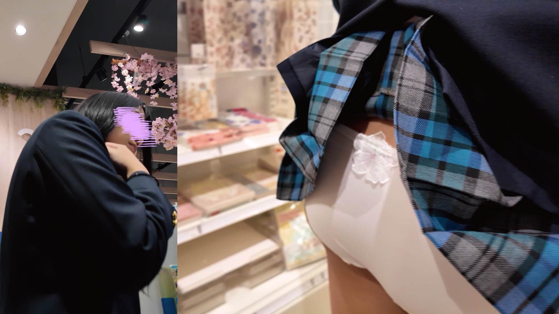 kirakira☆J _早咲きSAKURA♪純白のアク オン♡＃顔出し＃青チェ＃ミニスカ＃サルート | アダルト動画販売マーケットのAdama(アダマ)